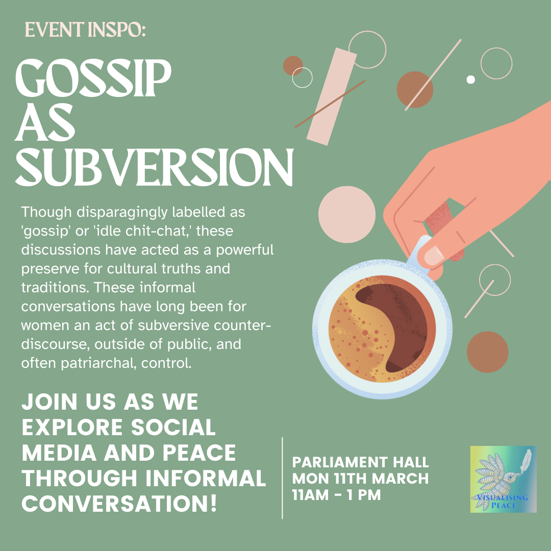 Chatty Monday for Peace – Visualising Peace